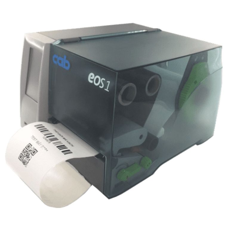 Máy in mã vạch Cab EOS1 công nghiệp 125 mm/s, 300dpi, 4inch