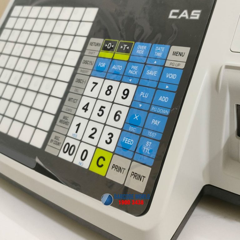 Cân điện tử in tem nhãn mã vạch CAS CL5200