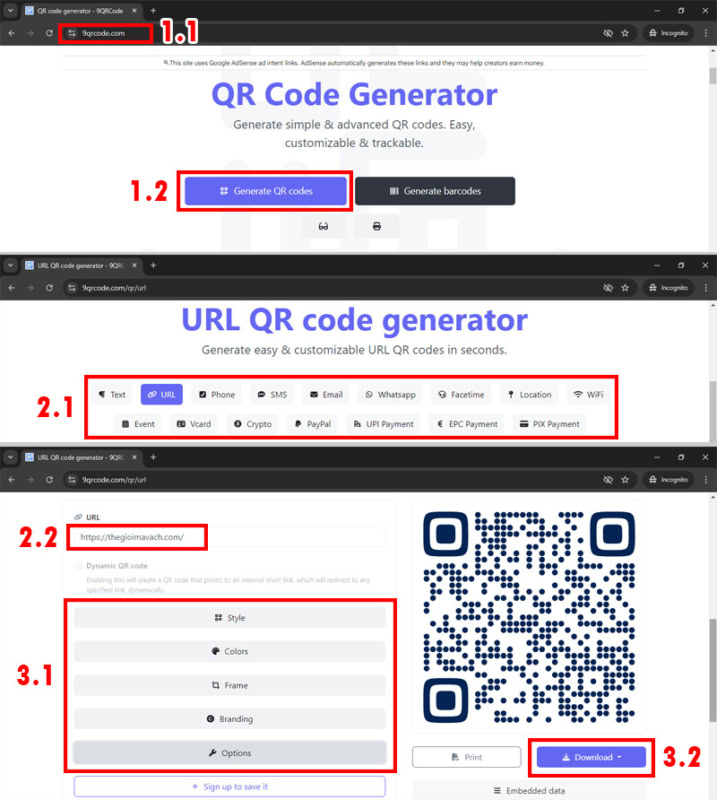 4 cách tạo mã QR code nhanh chóng, hiệu quả (Update 2025)